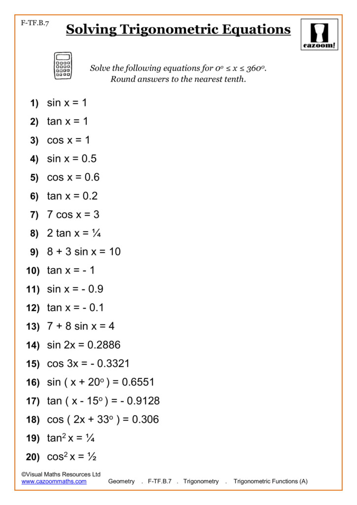 High School Math Worksheets Math Worksheets PDF - TraingleWorksheets.com High School Math Worksheets Math Worksheets PDF - TraingleWorksheets.com
