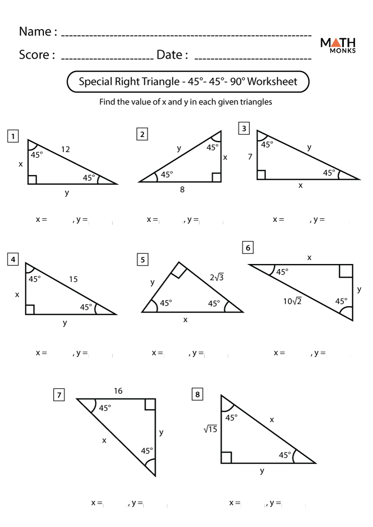 Finding Side Lengths Using Trig Worksheet Answers Printable Word ... Finding Side Lengths Using Trig Worksheet Answers Printable Word ...